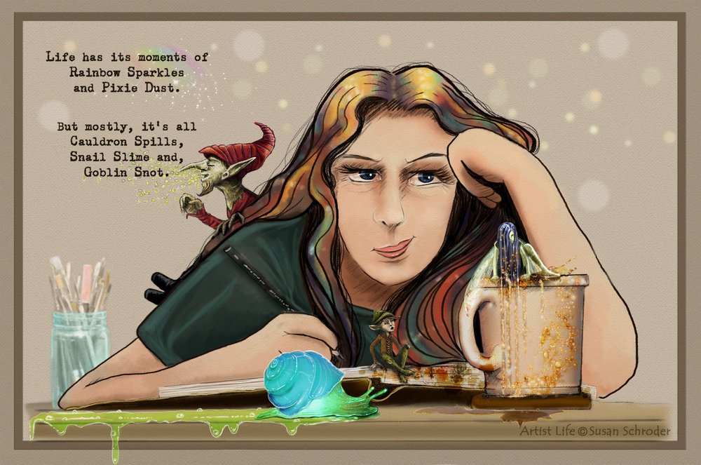 Short Biography of mythic and fantasy artist-author Susan Schroder ...