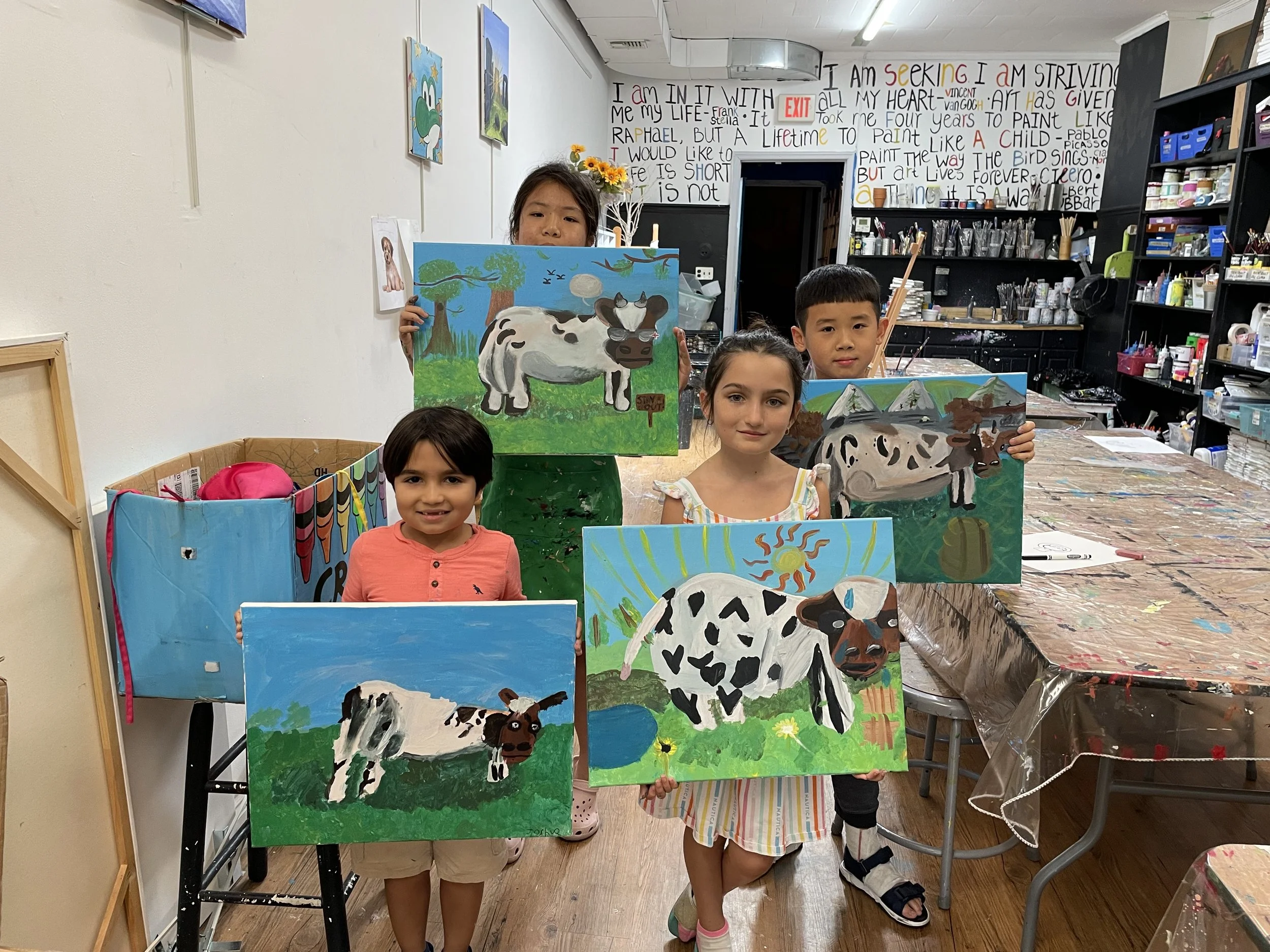Kids Summer Program Gallery — The Art Studio