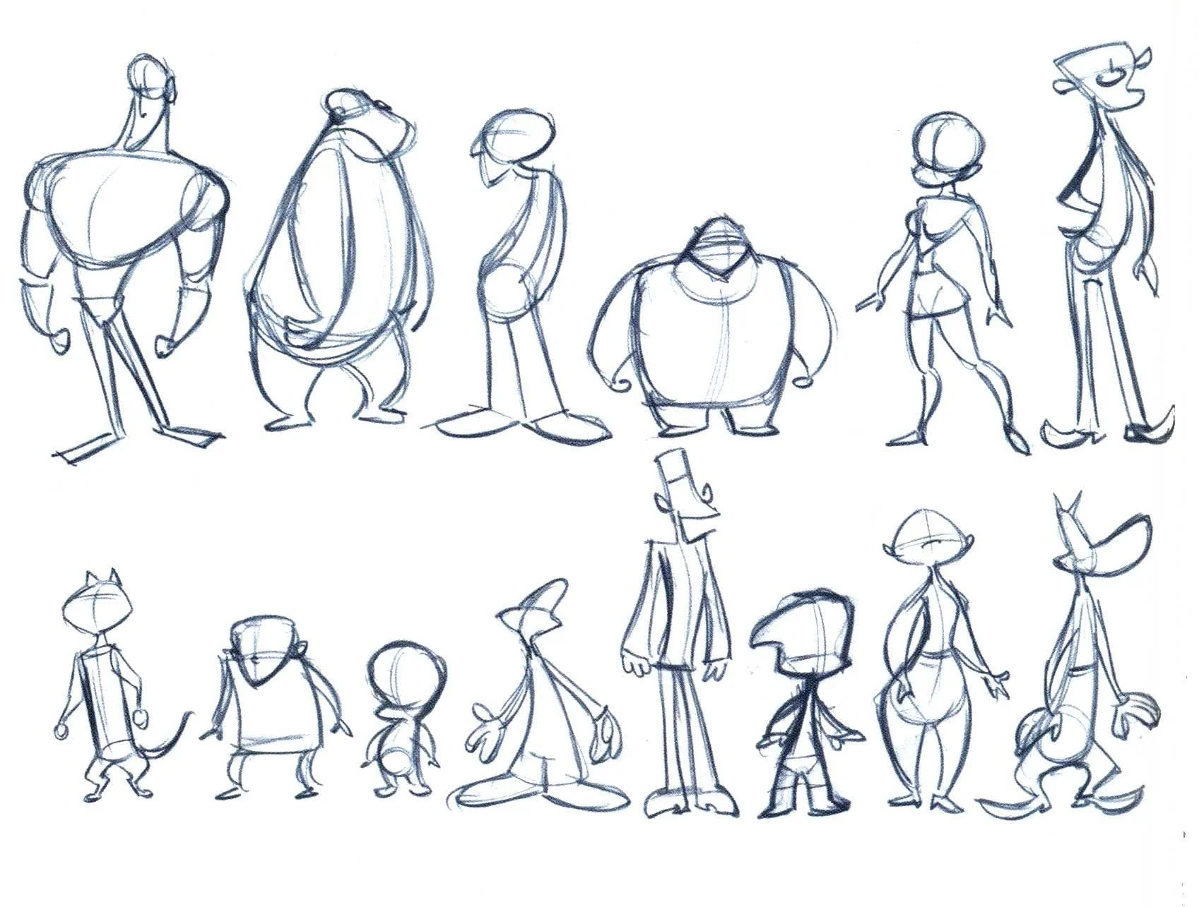 Cartoon Art Drawings