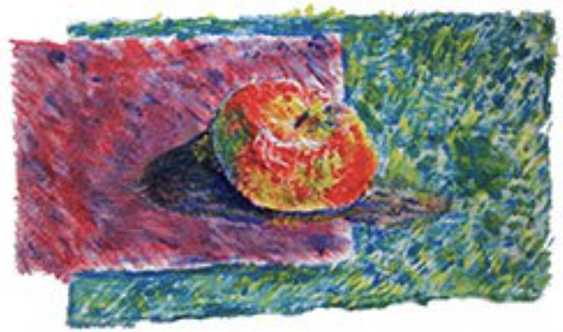 broken colour technique