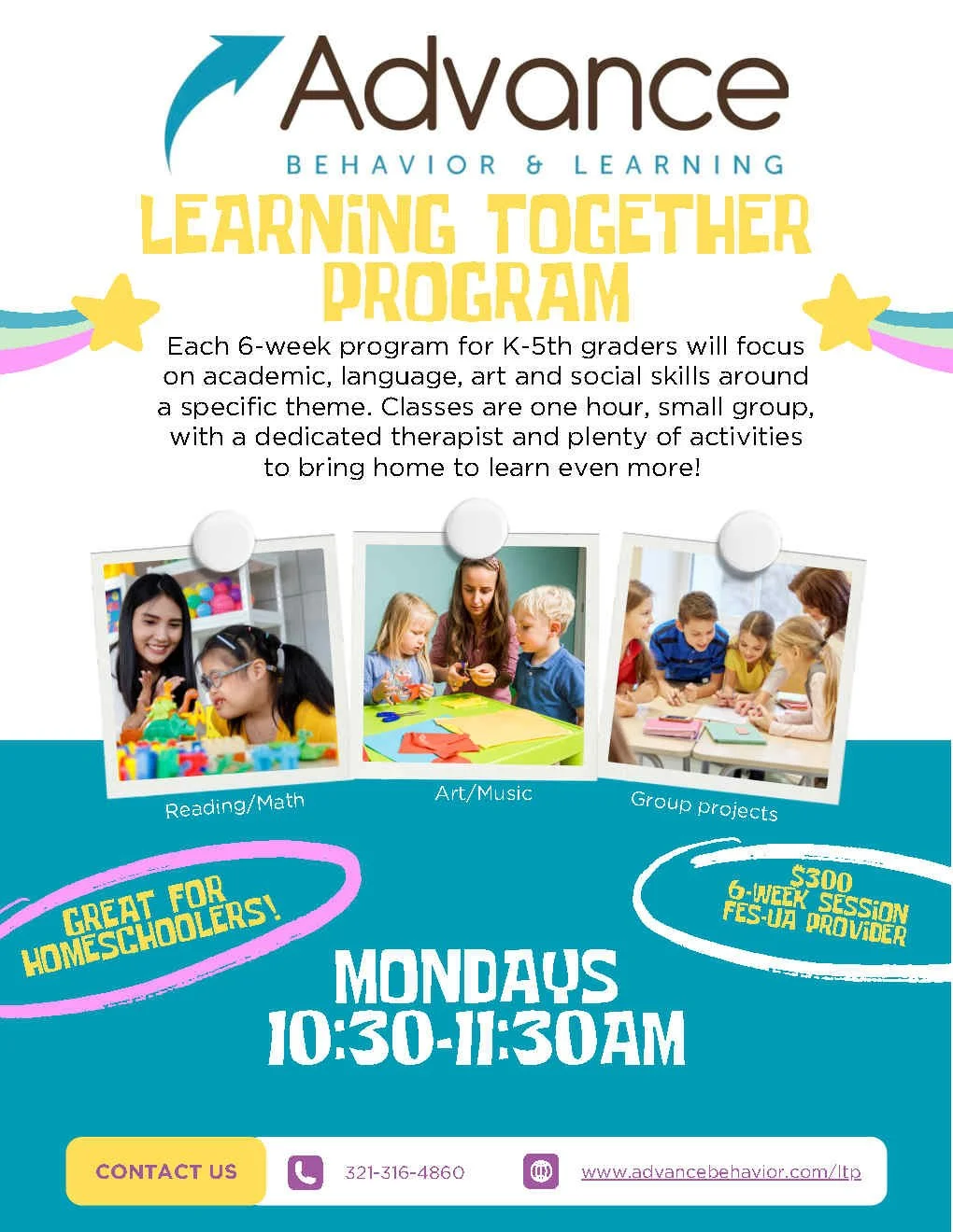 Learning Together — Advance Behavior