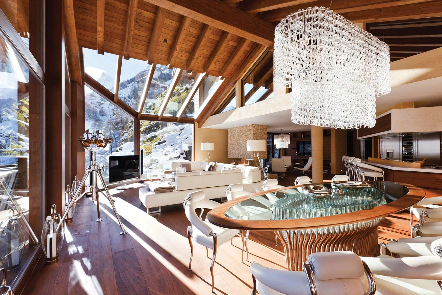 Glamour in the Alps: Zermatt Designer Chalet - Art de Vivre Collection ...