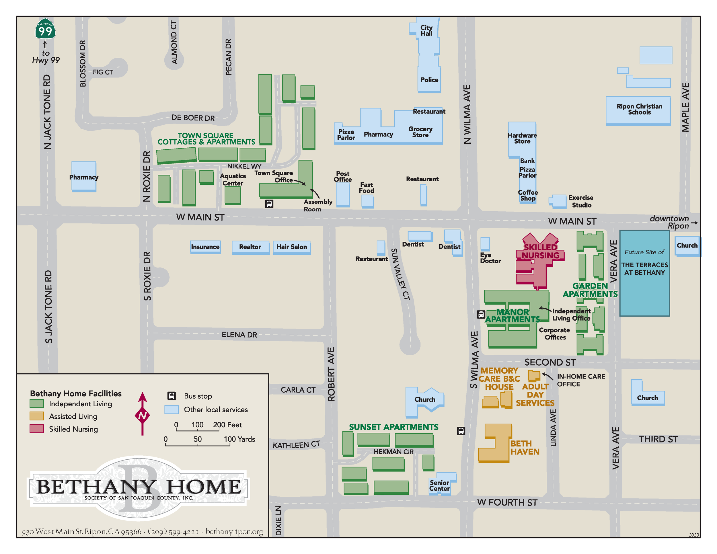 Campus Maps / Directions — Bethany Home