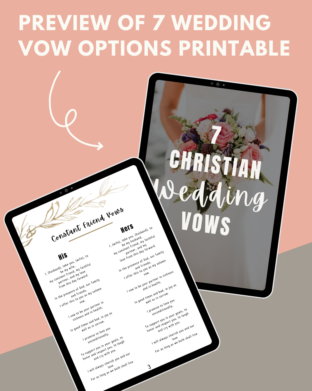 7 Christian Wedding Vows — Awesome Marriage — Marriage, Relationships ...