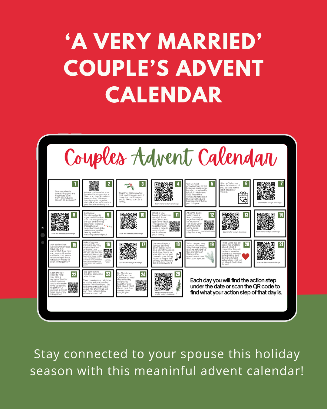 Free Couple's Advent Calendar — Awesome Marriage — Marriage ...