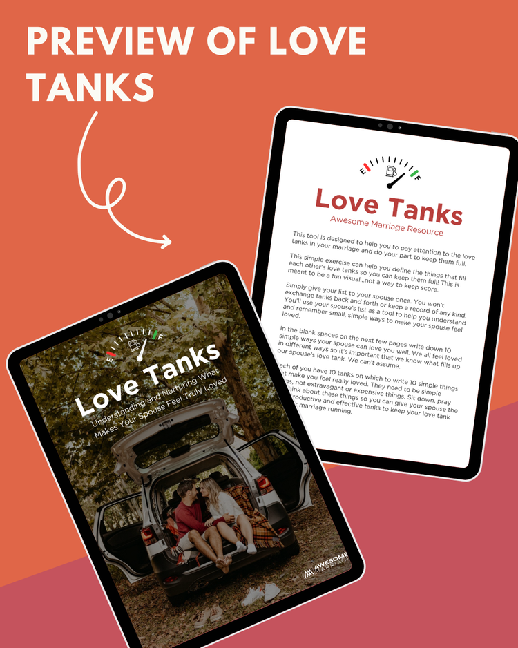 Love Tanks — Awesome Marriage — Marriage, Relationships, and Premarital ...