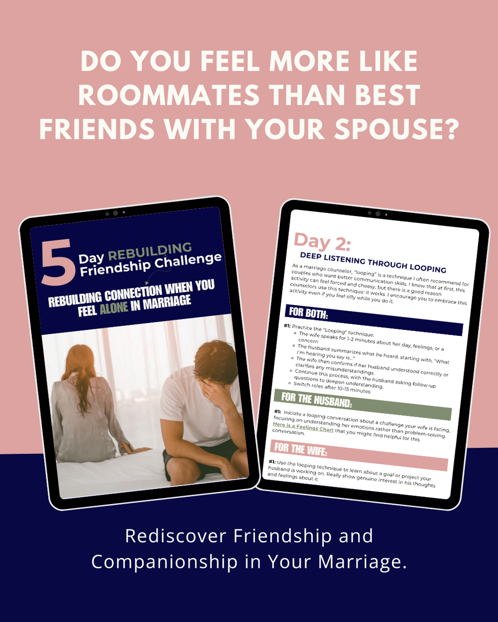 5 Day Rebuilding Friendship Challenge — Awesome Marriage — Marriage ...