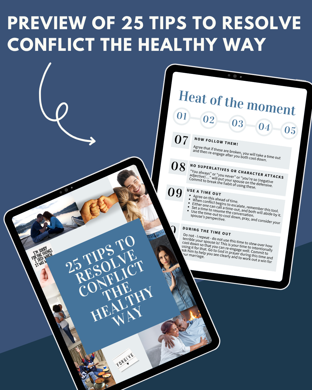 Conflict Resolution Cheat Sheet: 25 Tips To Resolve Conflict the Healthy Way — Awesome Marriage ...