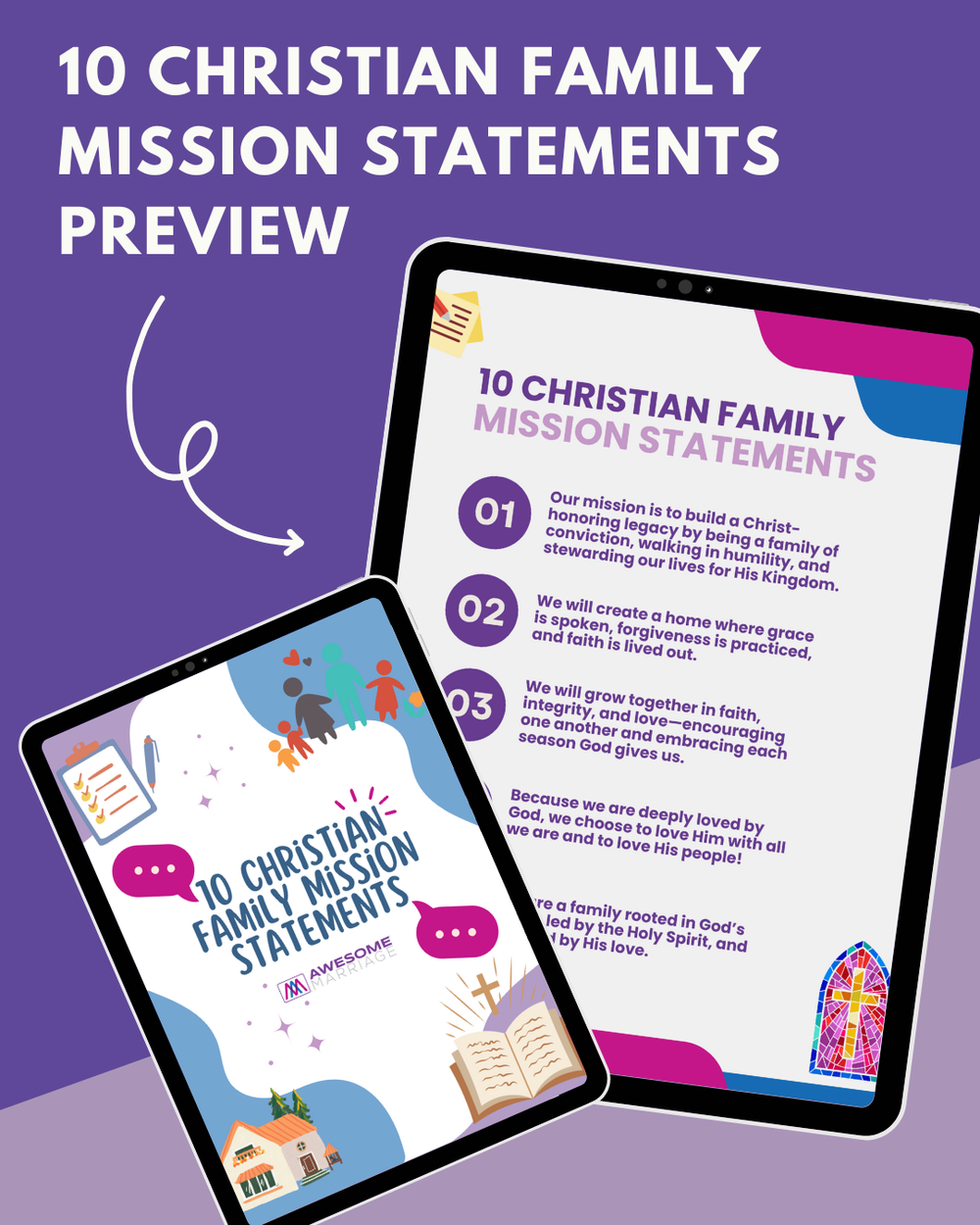 10 Christian Family Mission Statements — Awesome Marriage — Marriage ...