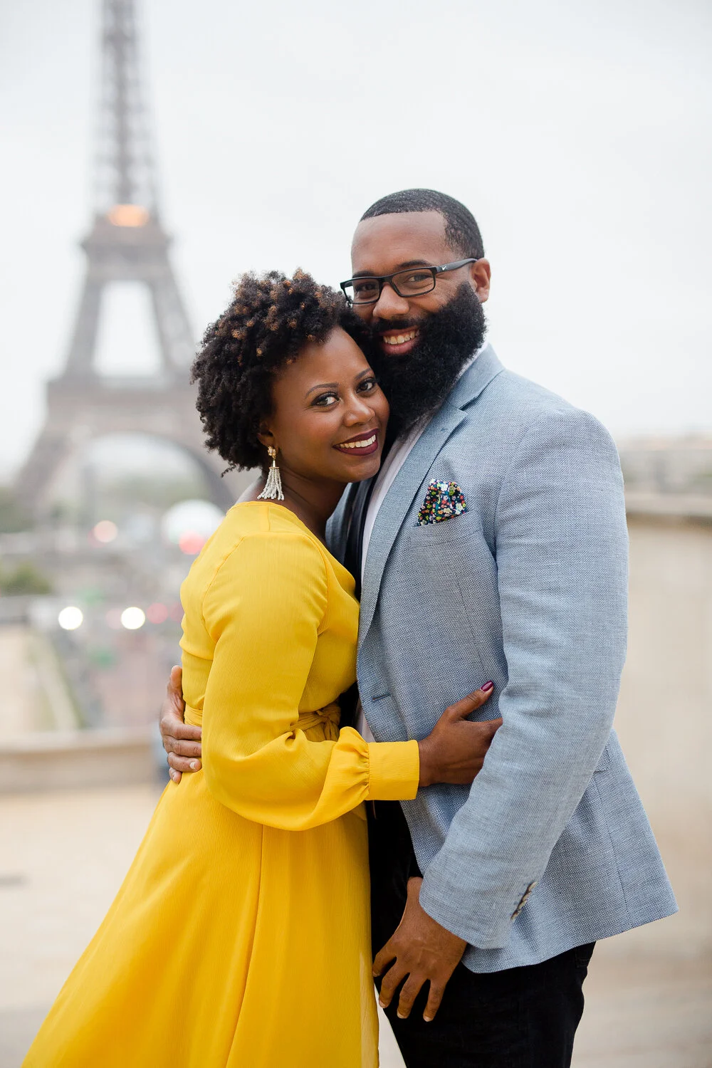 Paris Proposal Photographer - A Winter Surprise Proposal at the ...