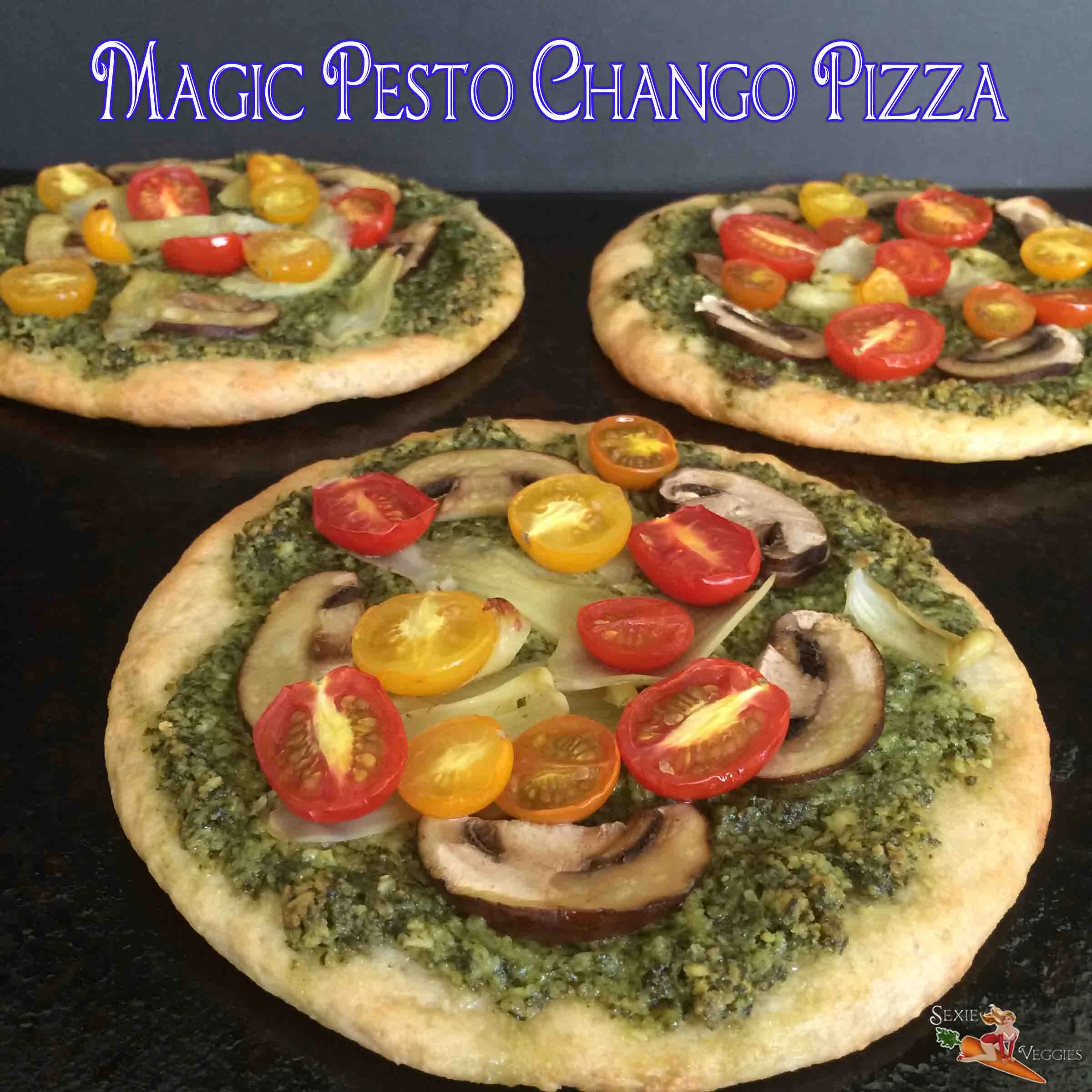 Magic Pesto Chango Pizza — Sexie Veggies