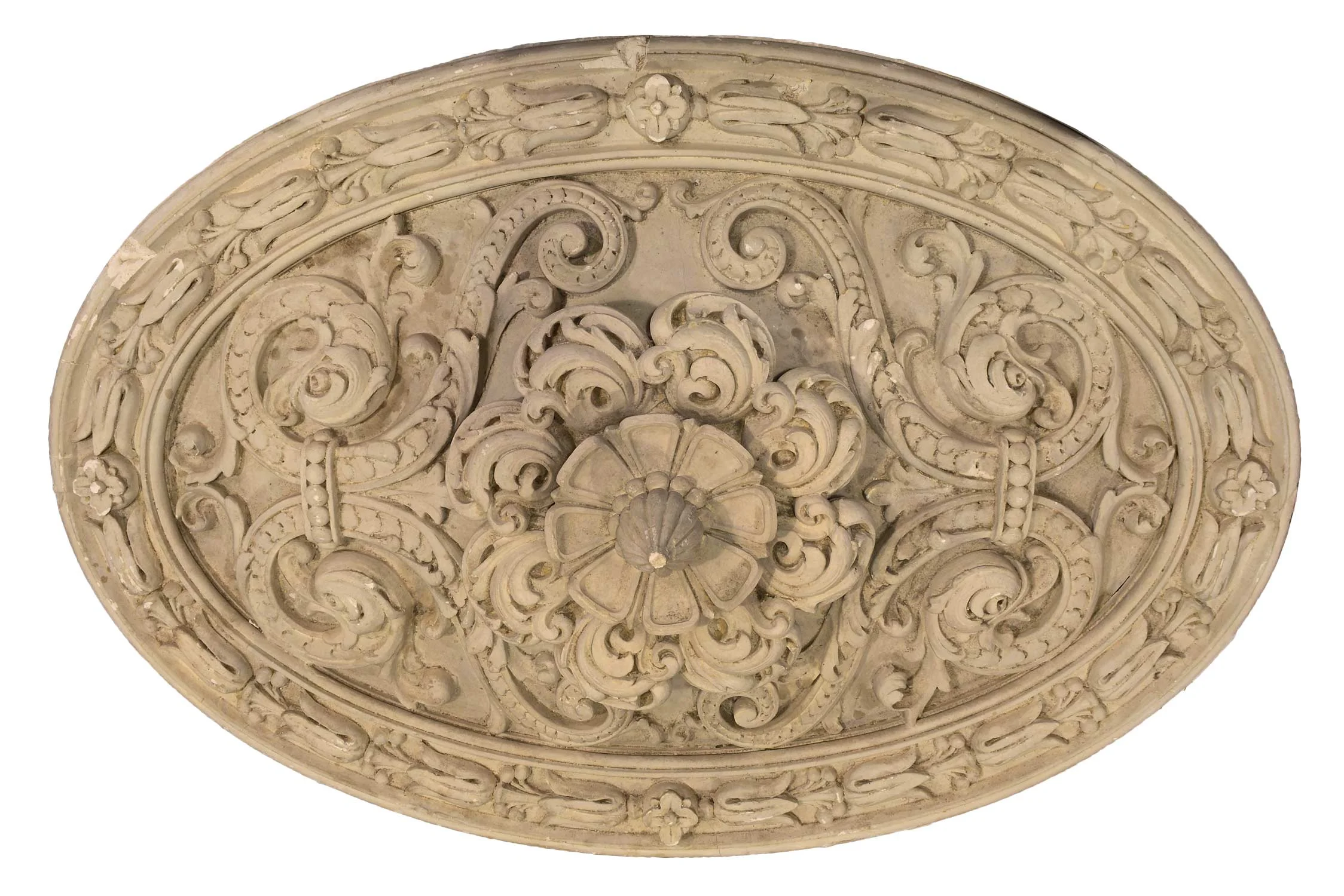 plaster ceiling medallion — ARCHITECTURAL ANTIQUES