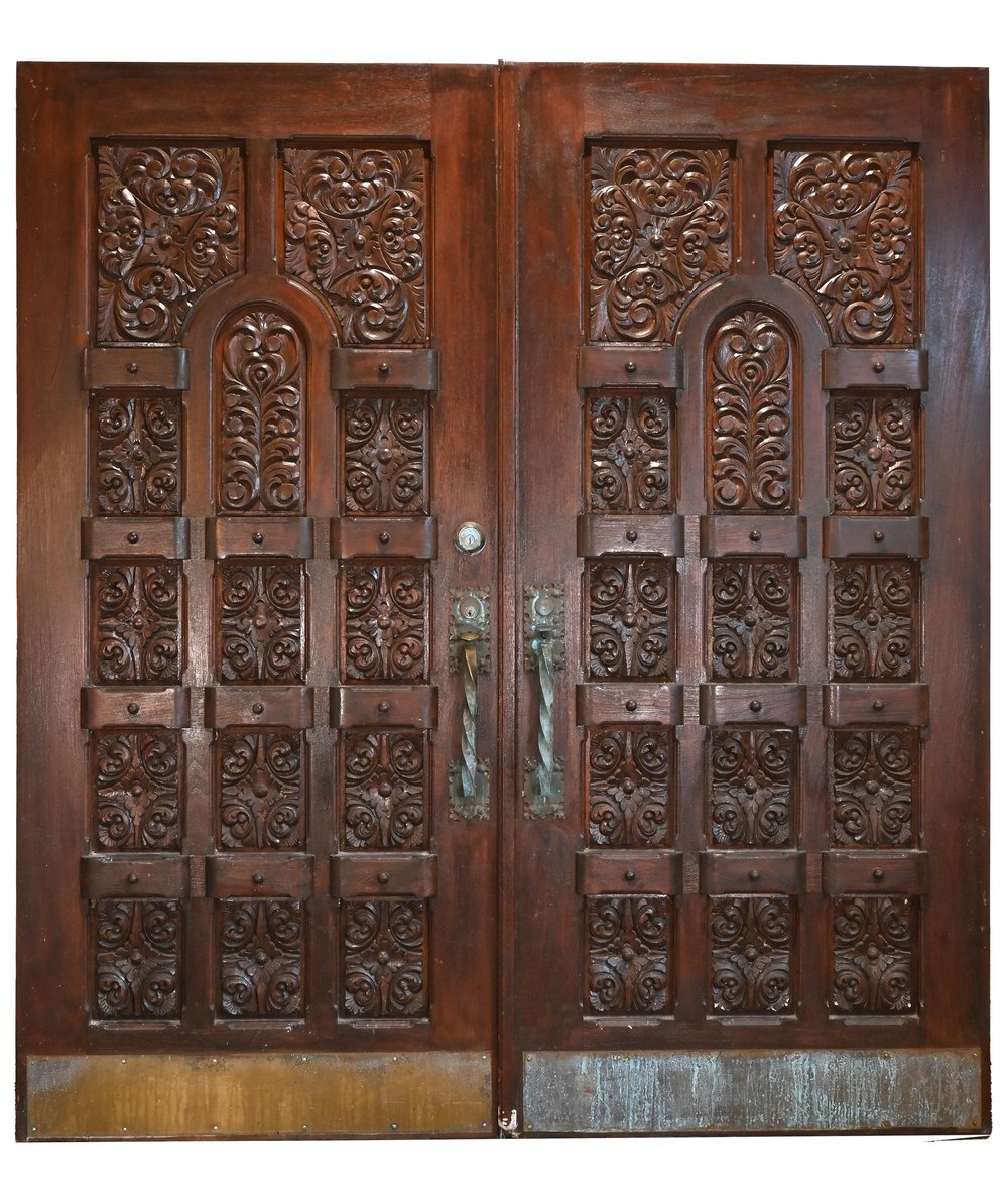 Wooden Carved Front Doors