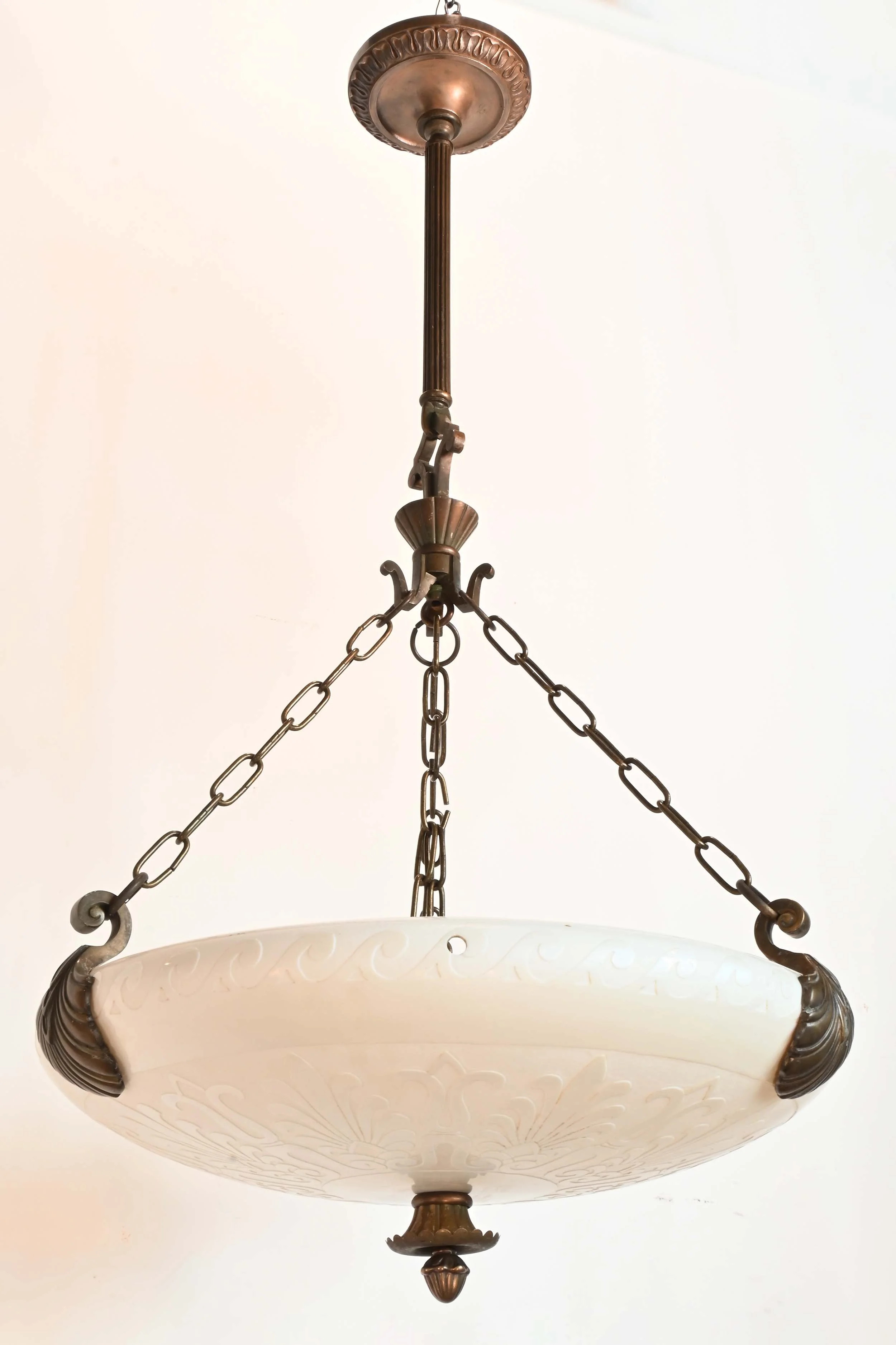 hand etched large steuben calcite bowl — ARCHITECTURAL ANTIQUES