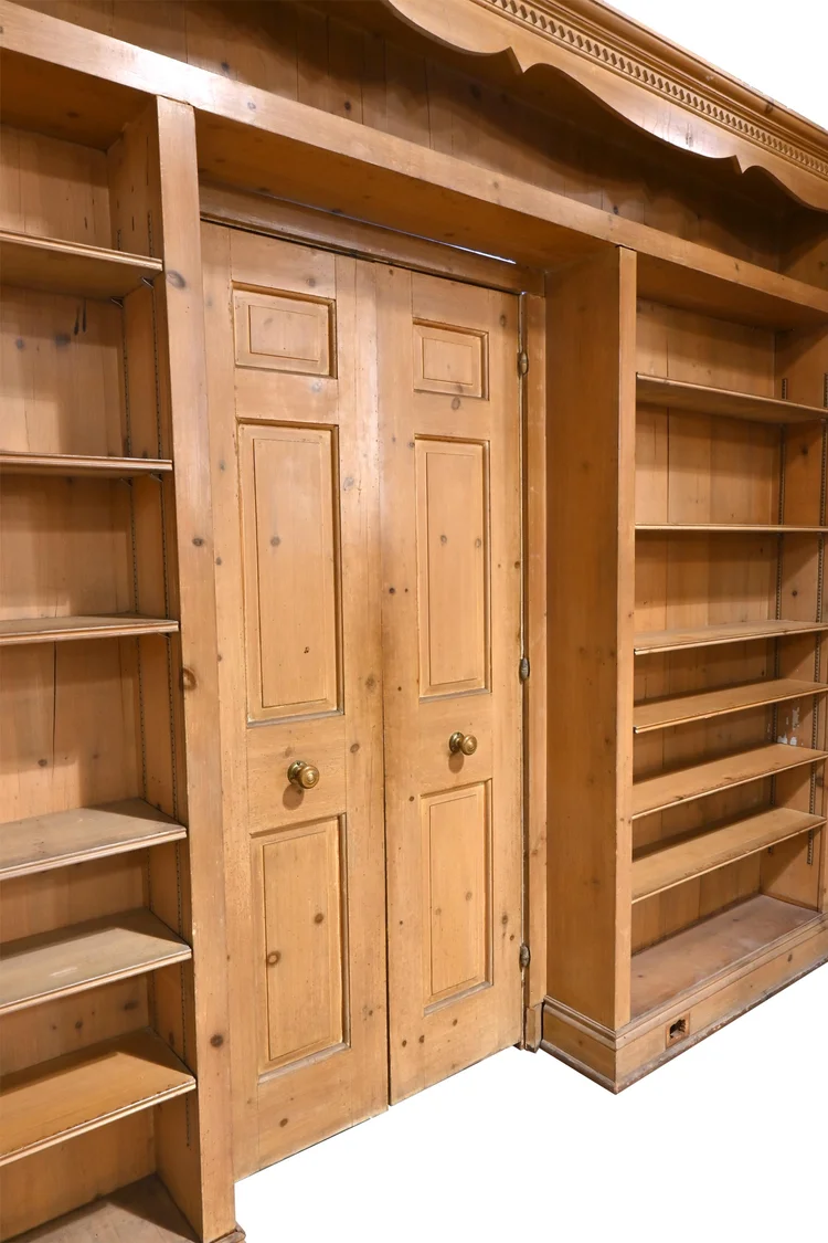 Double Bookshelf Doors