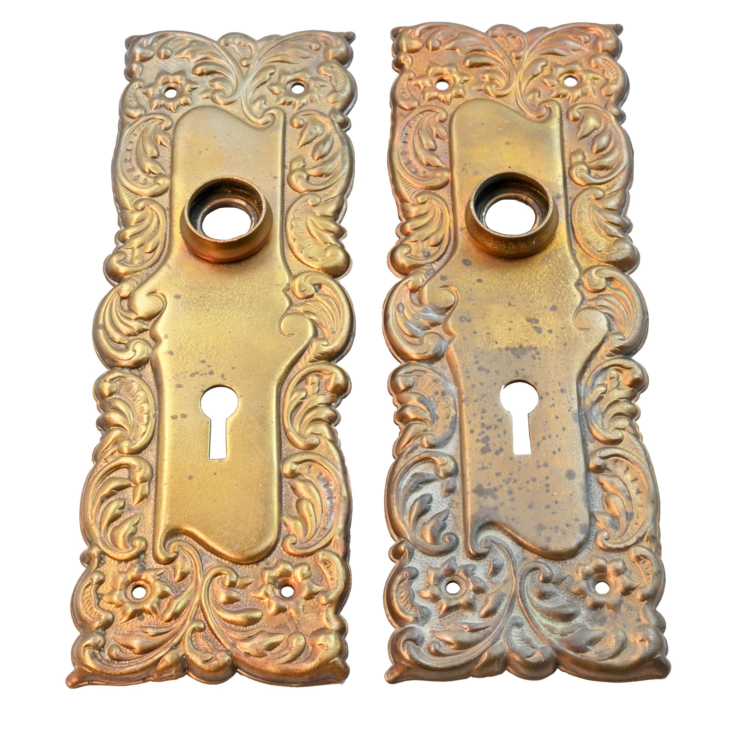 brass reading "eulalia" knob and plate passage sets — ARCHITECTURAL ...
