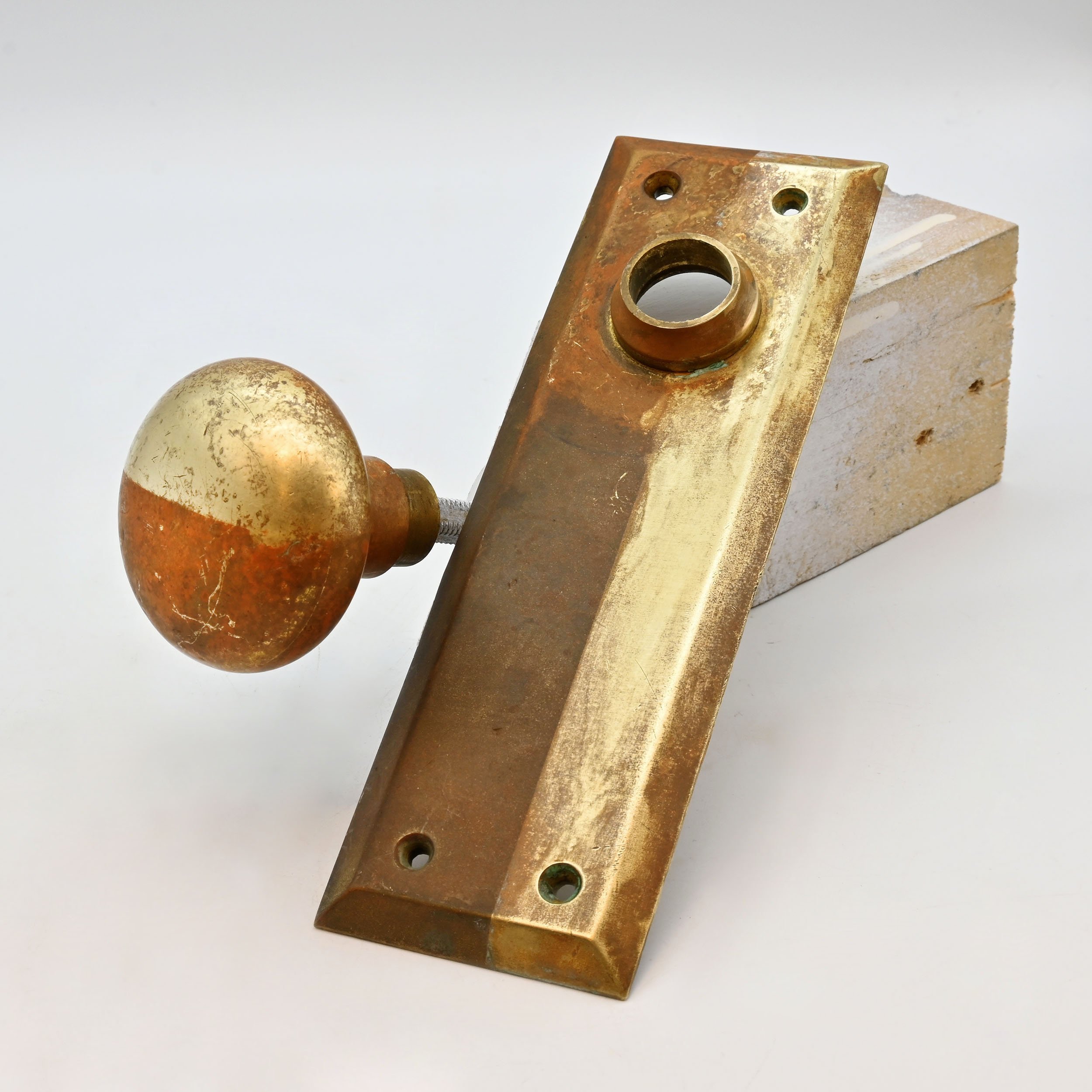 cast brass russwin lenox passage sets — ARCHITECTURAL ANTIQUES