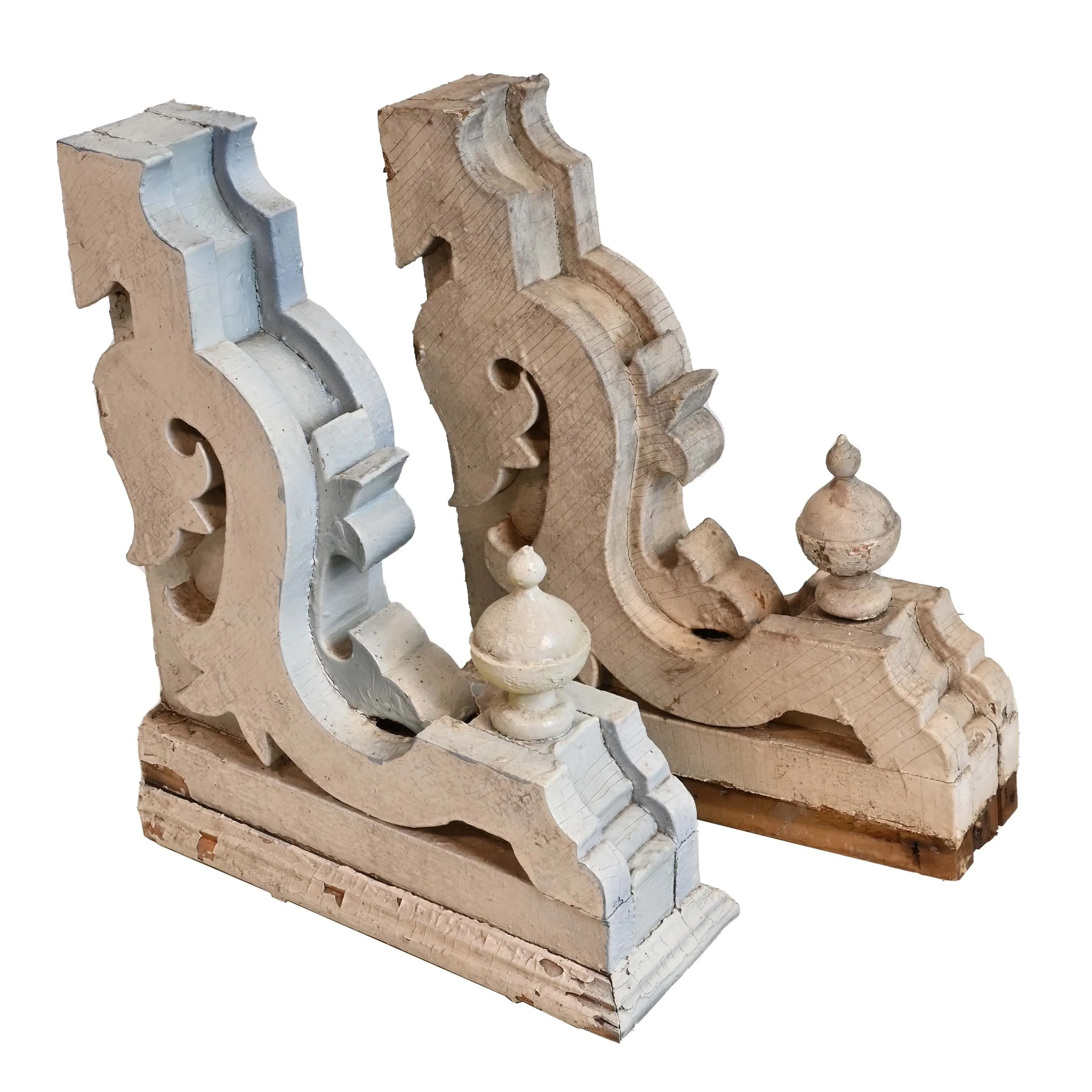 decorative victorian deep relief corbels — ARCHITECTURAL ANTIQUES