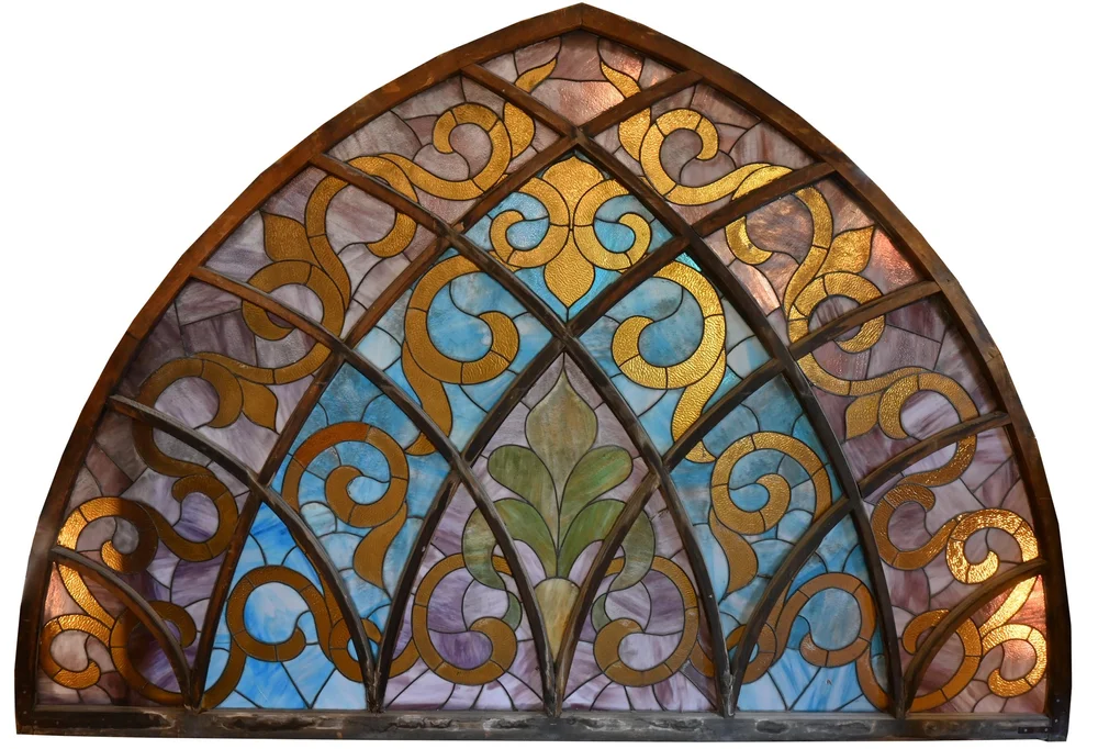 Brown Stained Glass