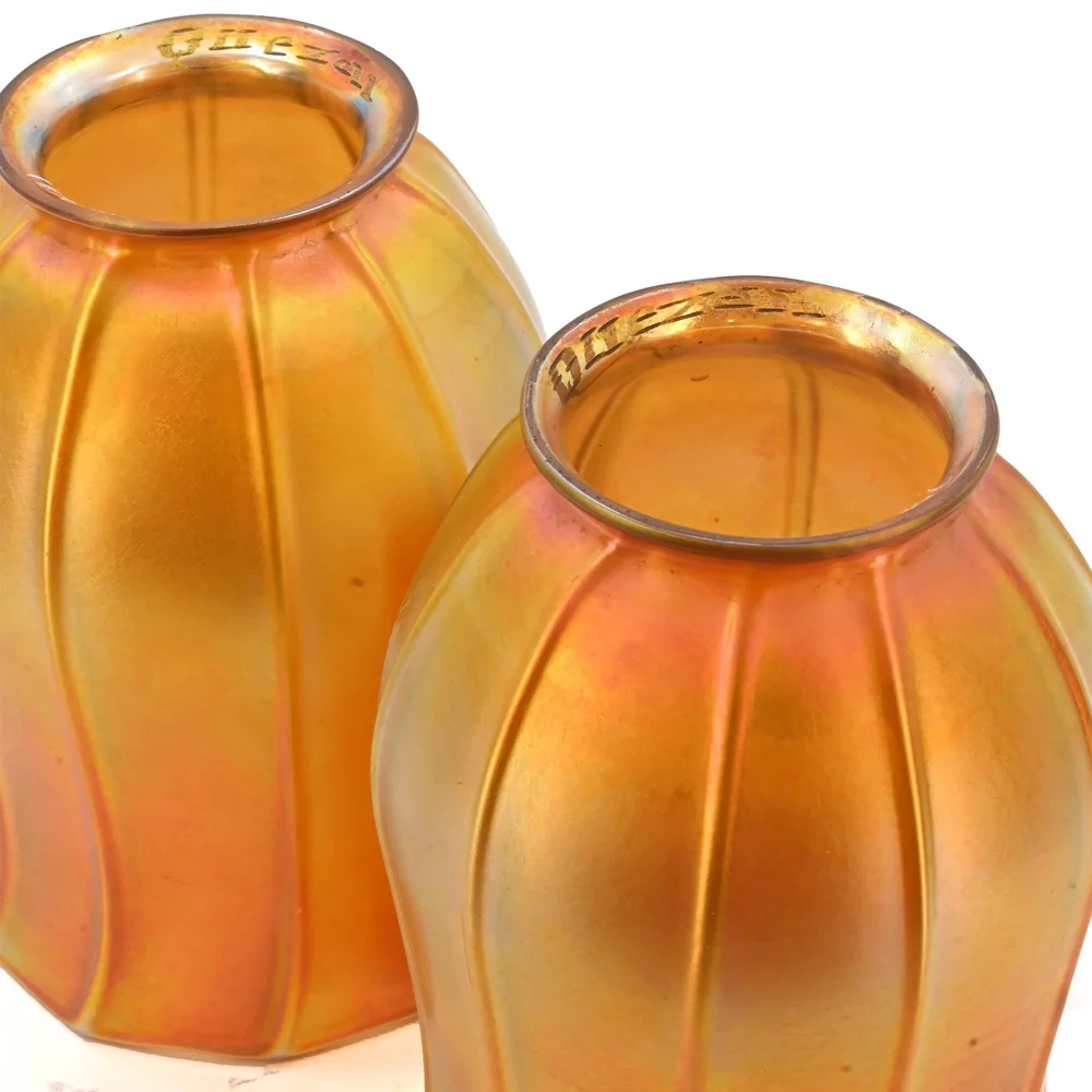 Quezal Art Glass Shades
