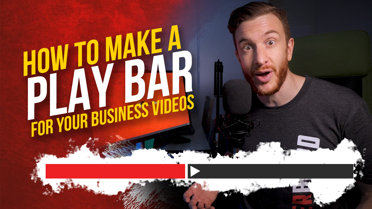 How To Create A Play Bar For Your Video — GINGERBEARD Media