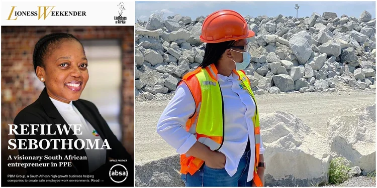 Refilwe Sebothoma, a visionary South African entrepreneur in PPE ...