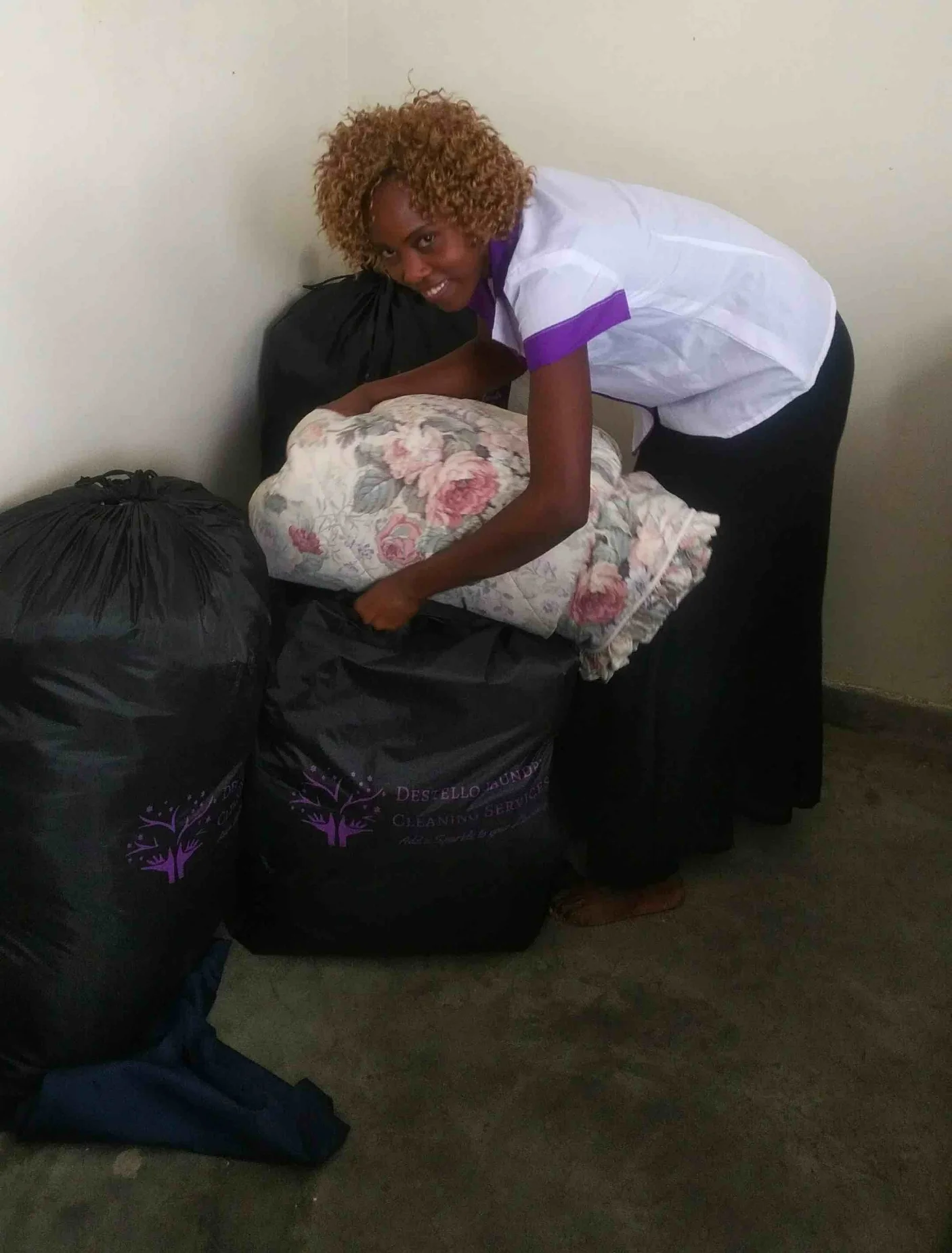 Gaceri Kirimi, a Kenyan entrepreneur building a niche on-demand laundry ...