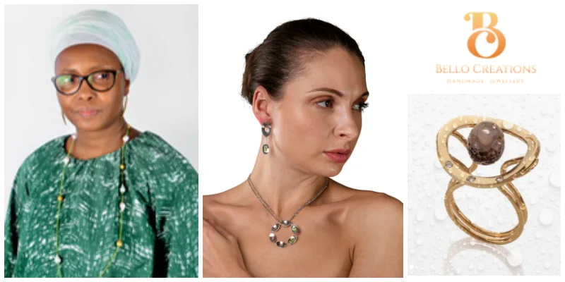 Tayo Bello, a highly creative jewellery designer from Nigeria taking ...