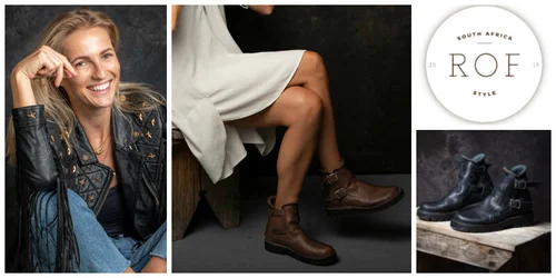 Laura Struik, a leather boot brand-builder celebrating South African ...