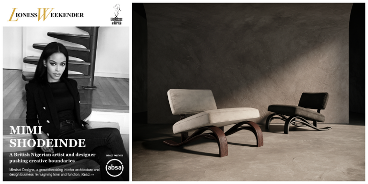 Mimi Shodeinde, a British Nigerian artist and designer pushing creative ...