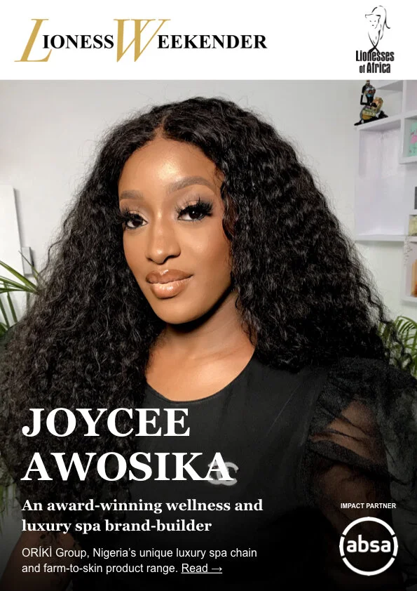 Joycee Awosika, an award-winning wellness and luxury spa brand-builder ...