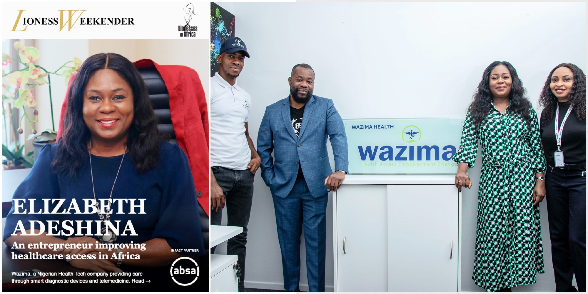 Elizabeth Adeshina, an entrepreneur improving healthcare access in Africa — Lionesses of Africa