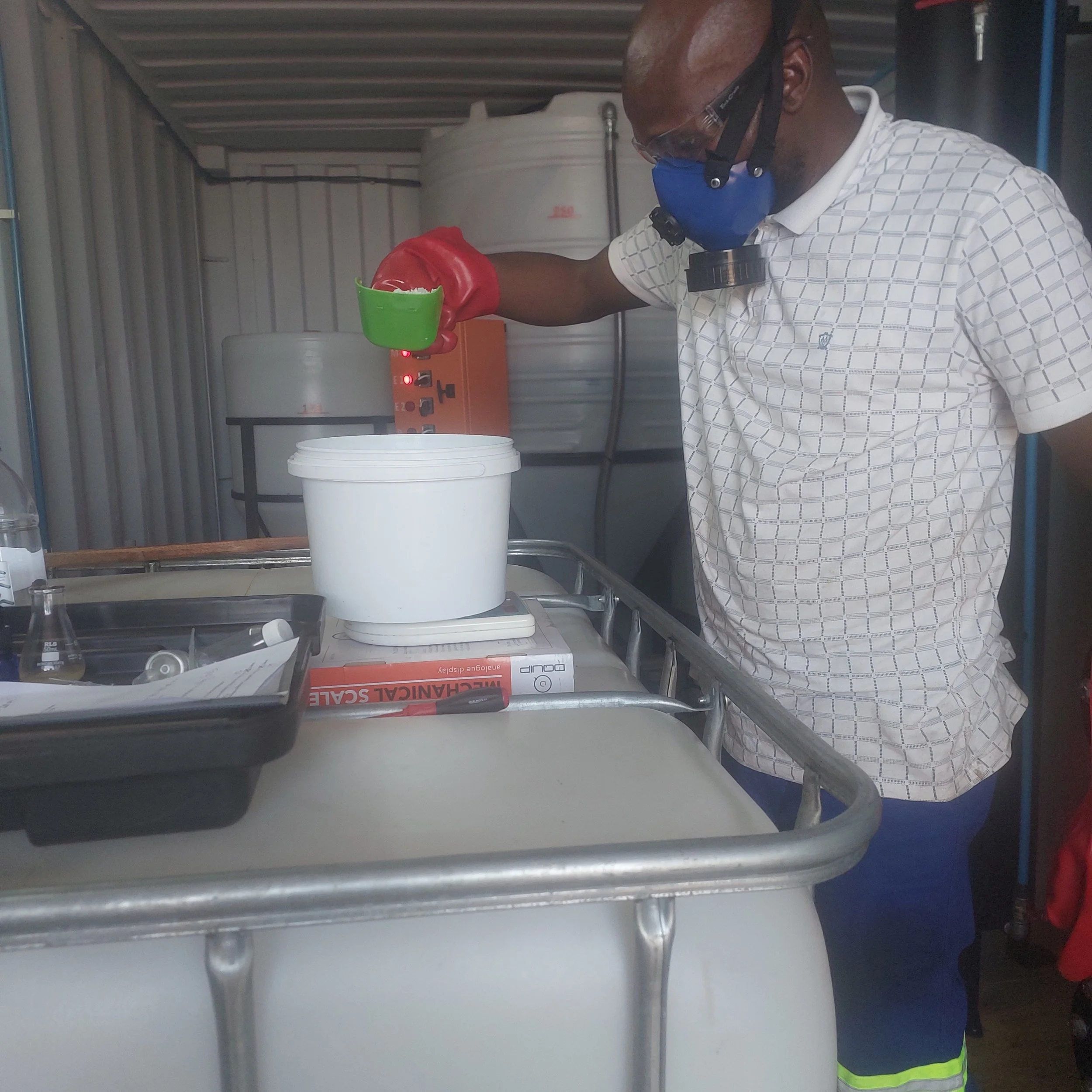 Kealeboga Tshikovhi, a South African biodiesel entrepreneur ...