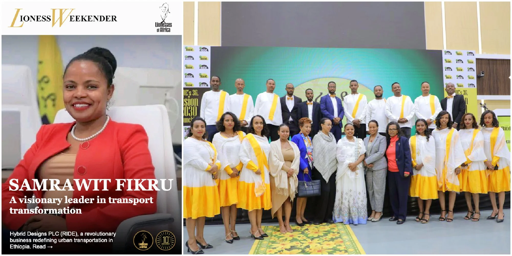 Samrawit Fikru, a visionary leader in transport transformation — Lionesses of Africa