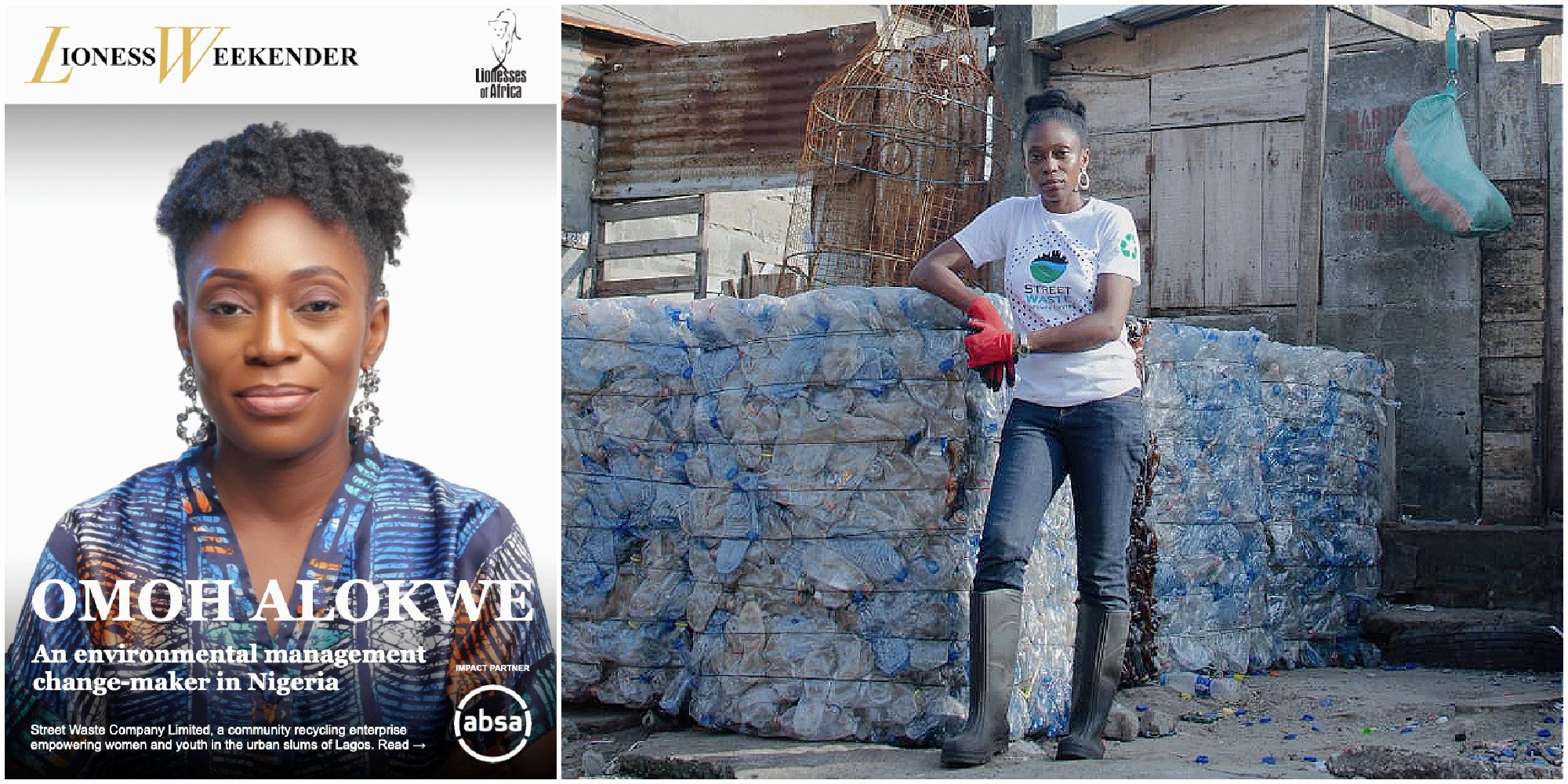 Omoh Alokwe, an environmental management change-maker in Nigeria ...