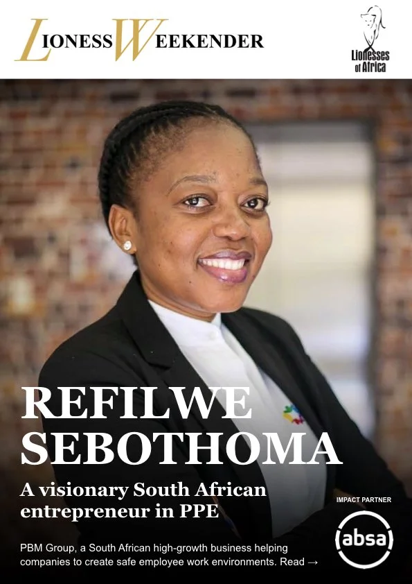 Refilwe Sebothoma, a visionary South African entrepreneur in PPE ...