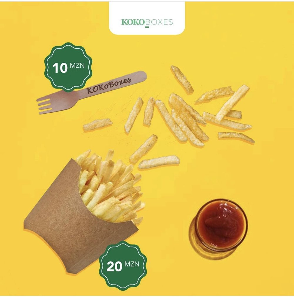 Karina Jamal, founder of Koko Boxes in Mozambique, a company dedicated ...