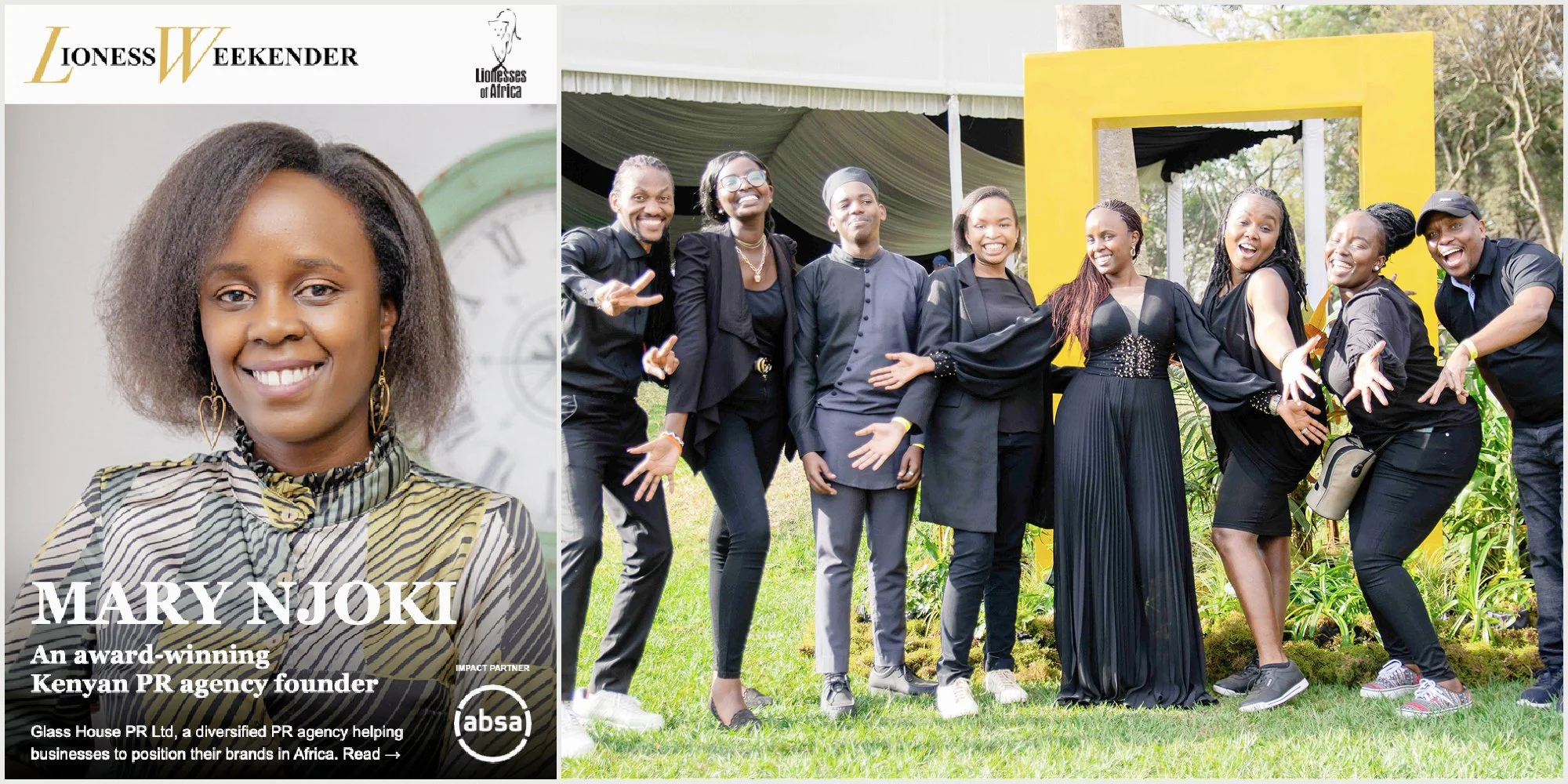 Mary Njoki, an award-winning Kenyan PR agency founder — Lionesses of Africa