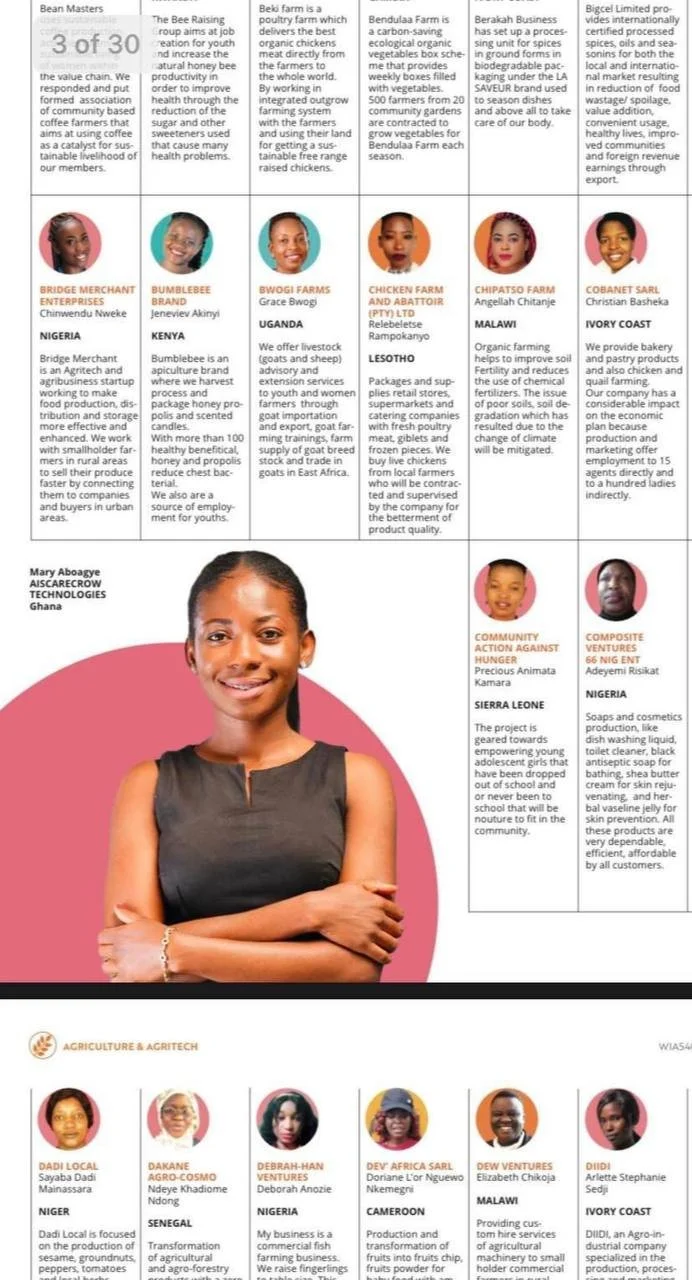 Mary Aboagye, a Ghanaian agritech entrepreneur helping cereal farmers ...