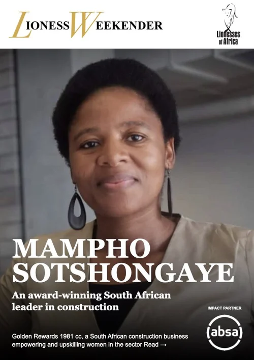 Mampho Sotshongaye, an award-winning South African leader in ...