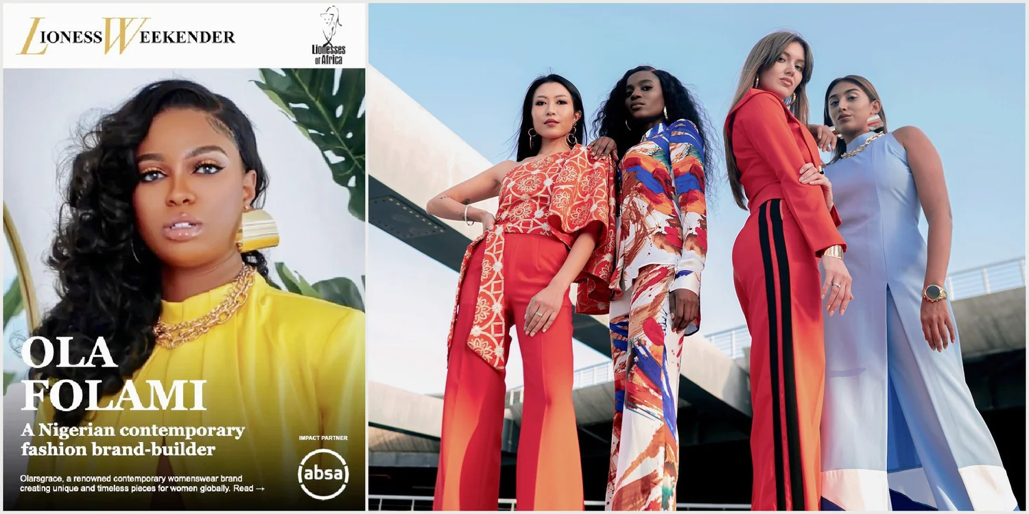 Ola Folami, a Nigerian contemporary fashion brand-builder — Lionesses ...