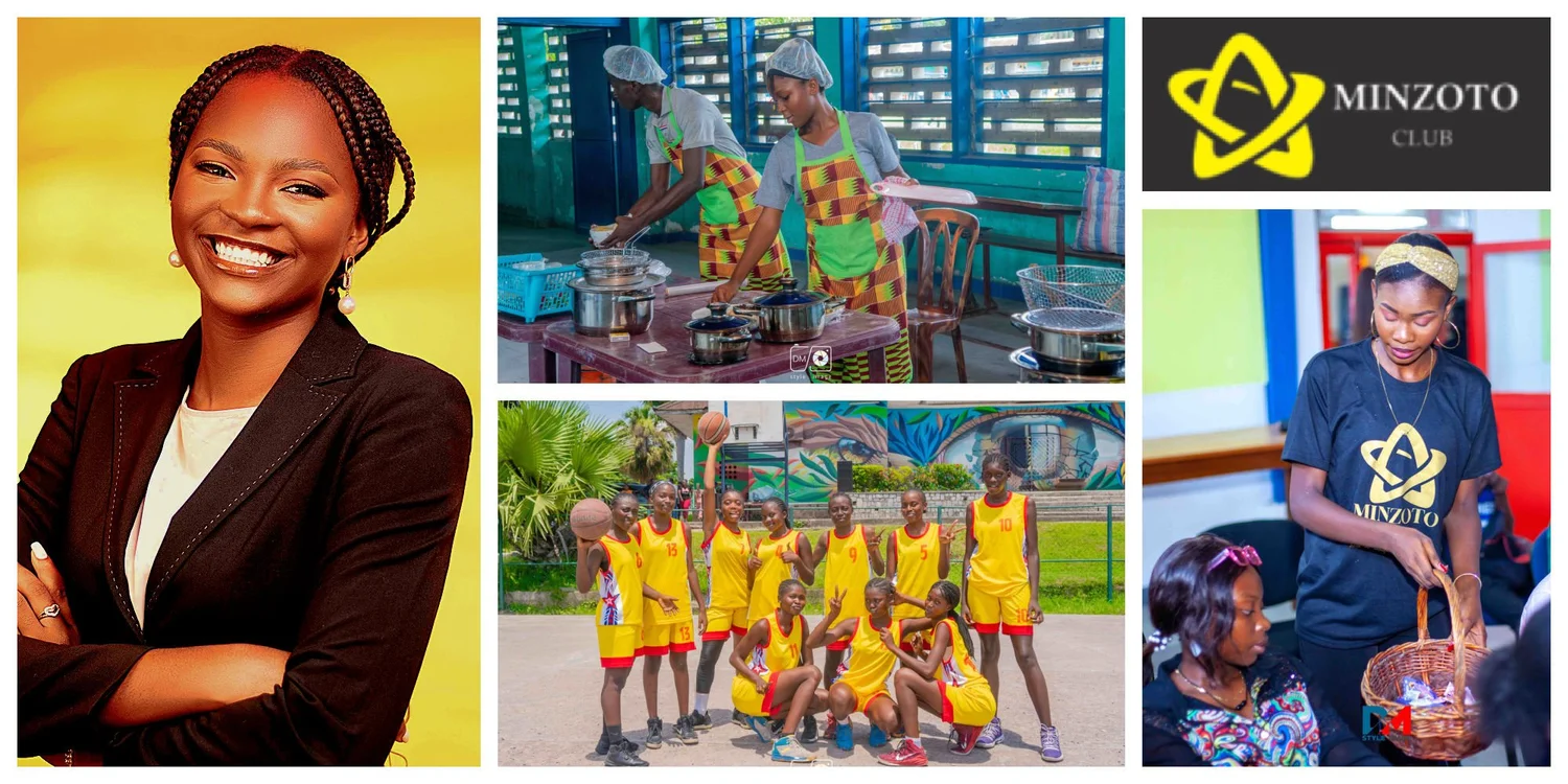 Goretti Kat, an entrepreneur educating and empowering young people to thrive in Democratic ...