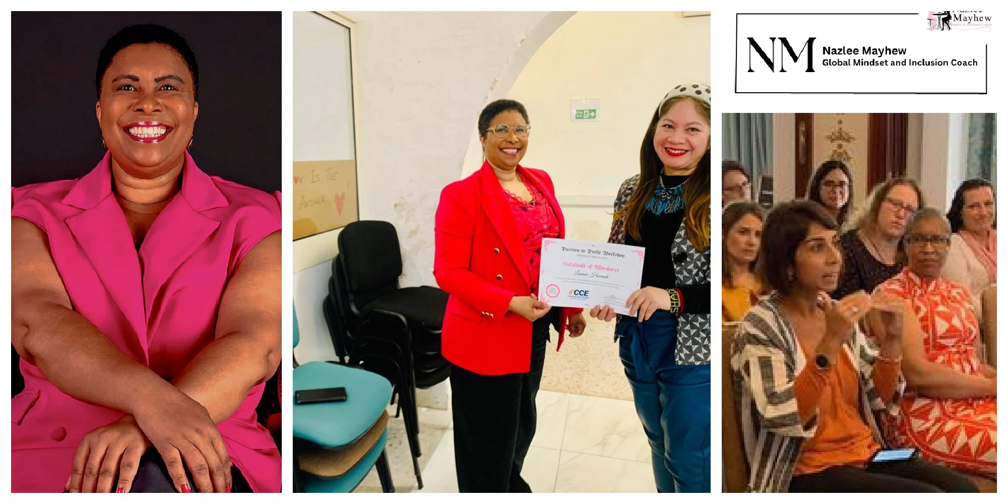 Nazlee Mayhew, an entrepreneur coaching business and money mindset in ...