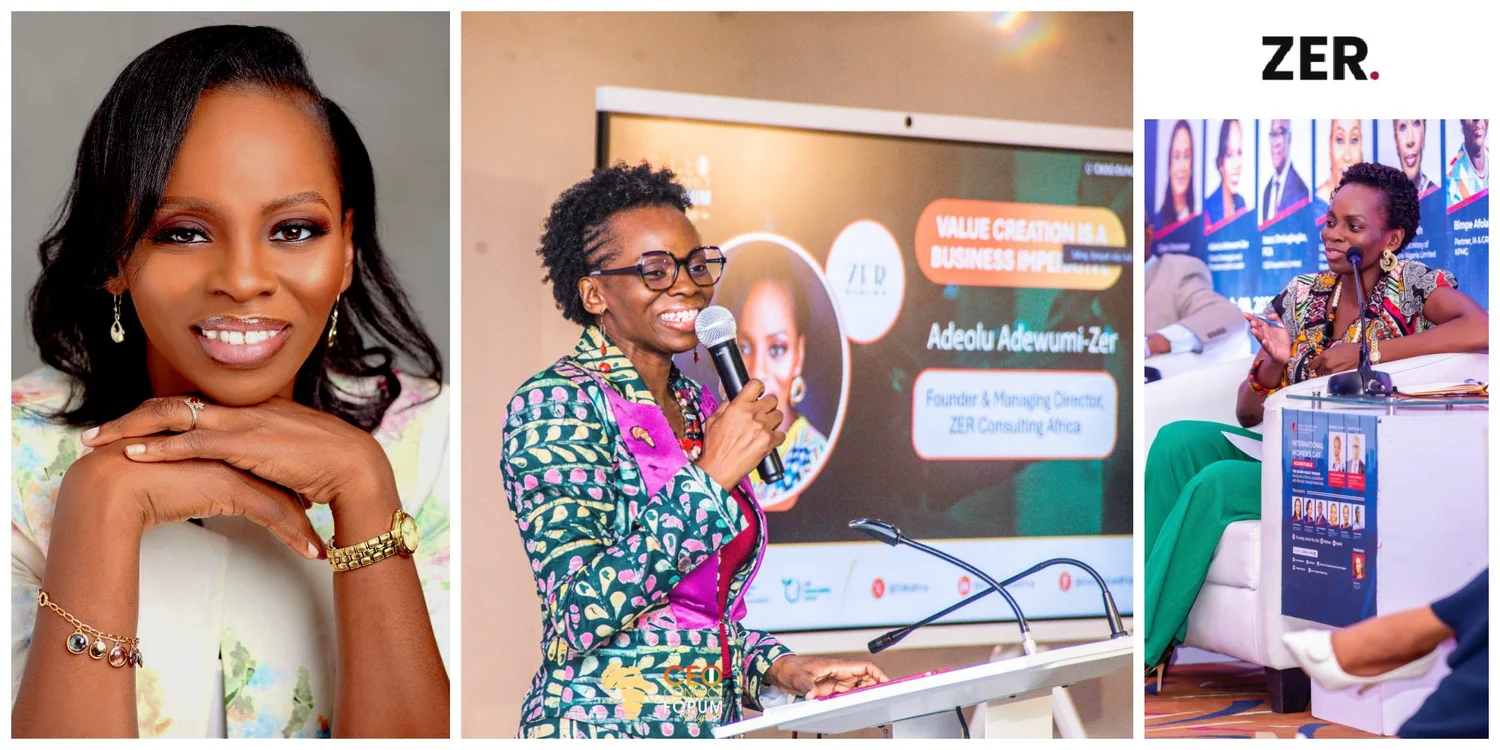Adeolu Adewumi-Zer, a purpose-driven strategy and management consulting ...
