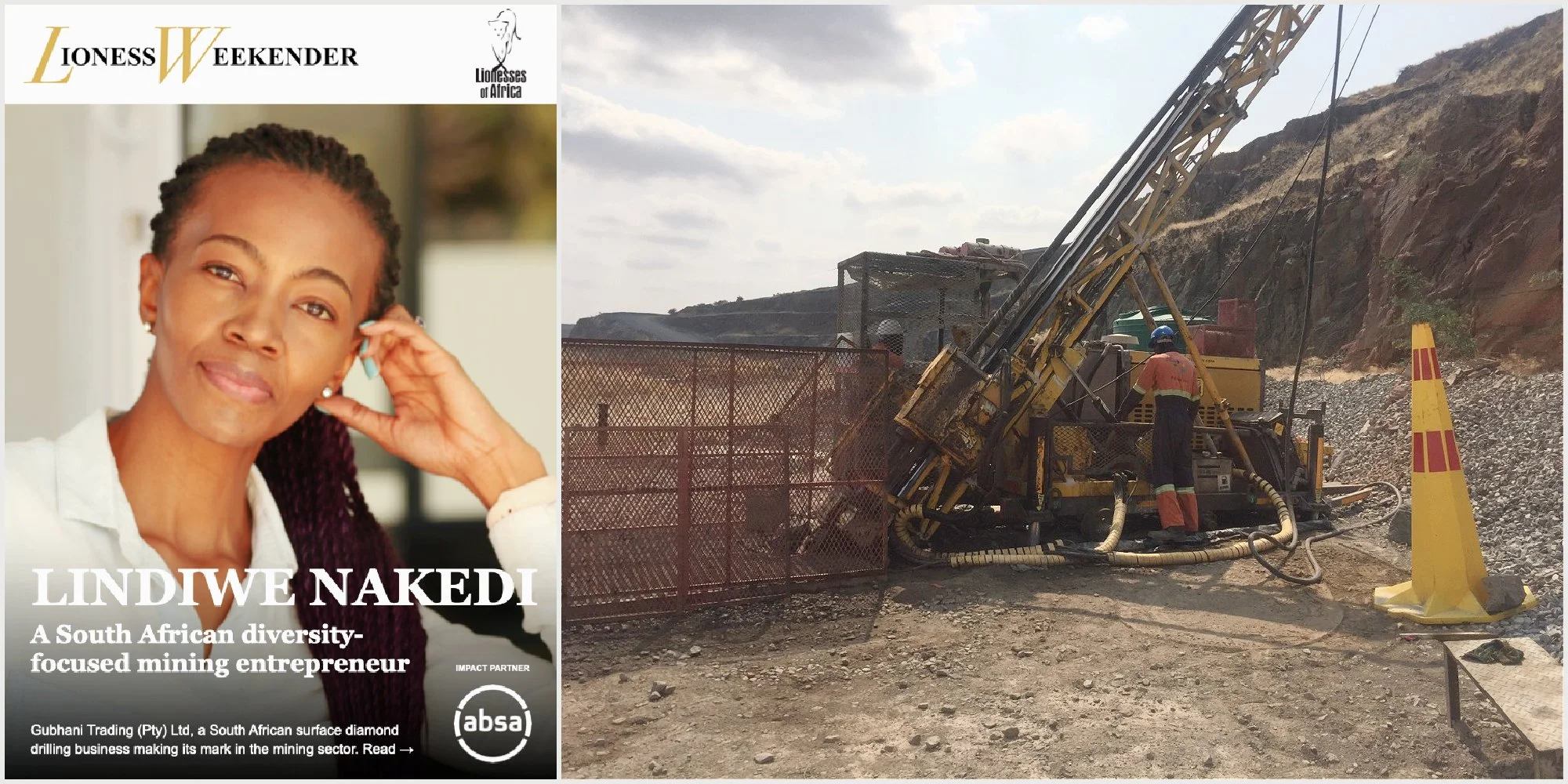 Lindiwe Nakedi, a South African diversity-focused mining entrepreneur — Lionesses of Africa