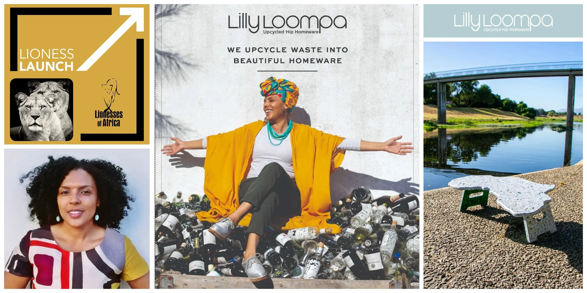 Lioness Launch / South African award-winning upcycling business, Lilly ...