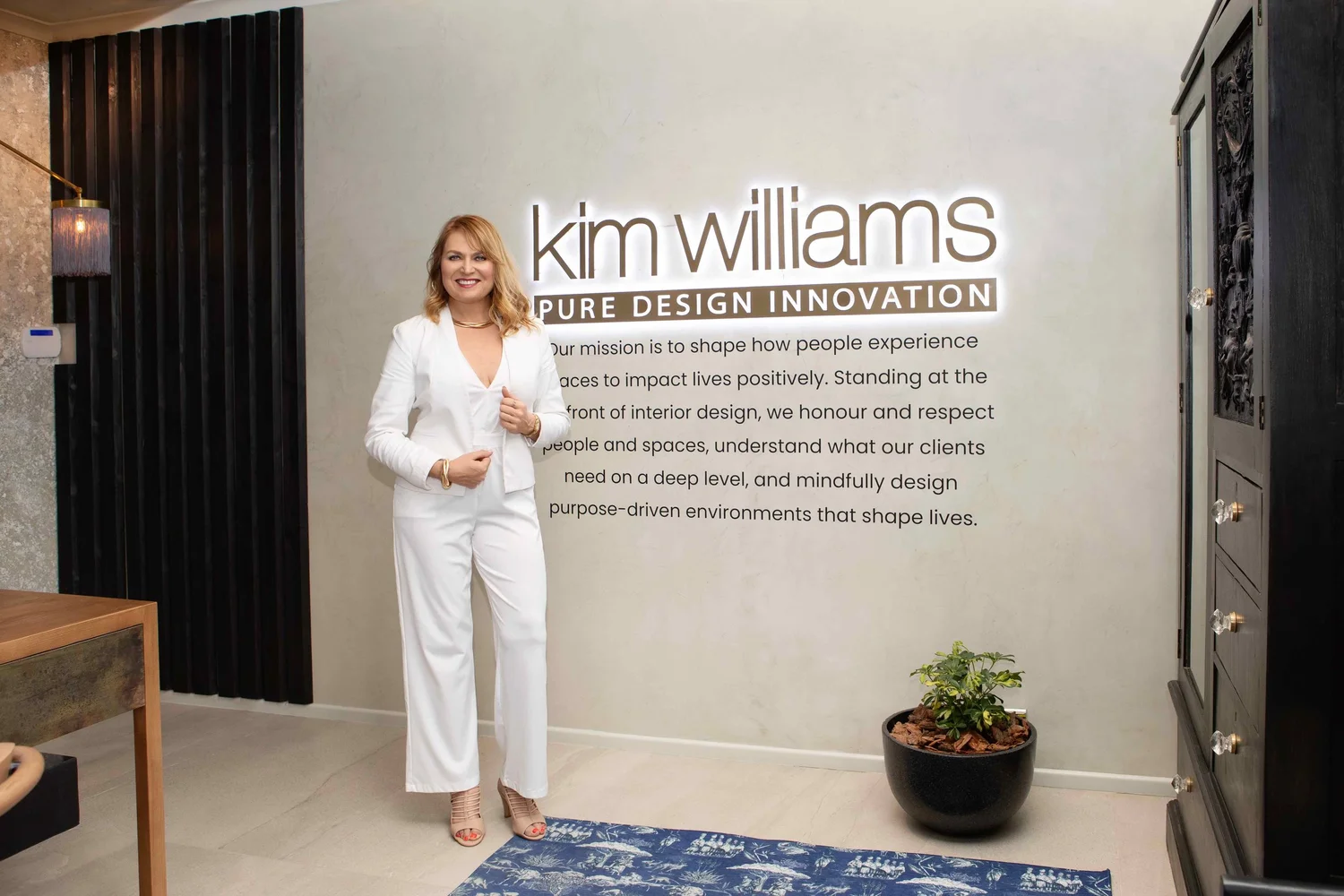 Kim Williams, an award-winning top interior designer and behaviour ...