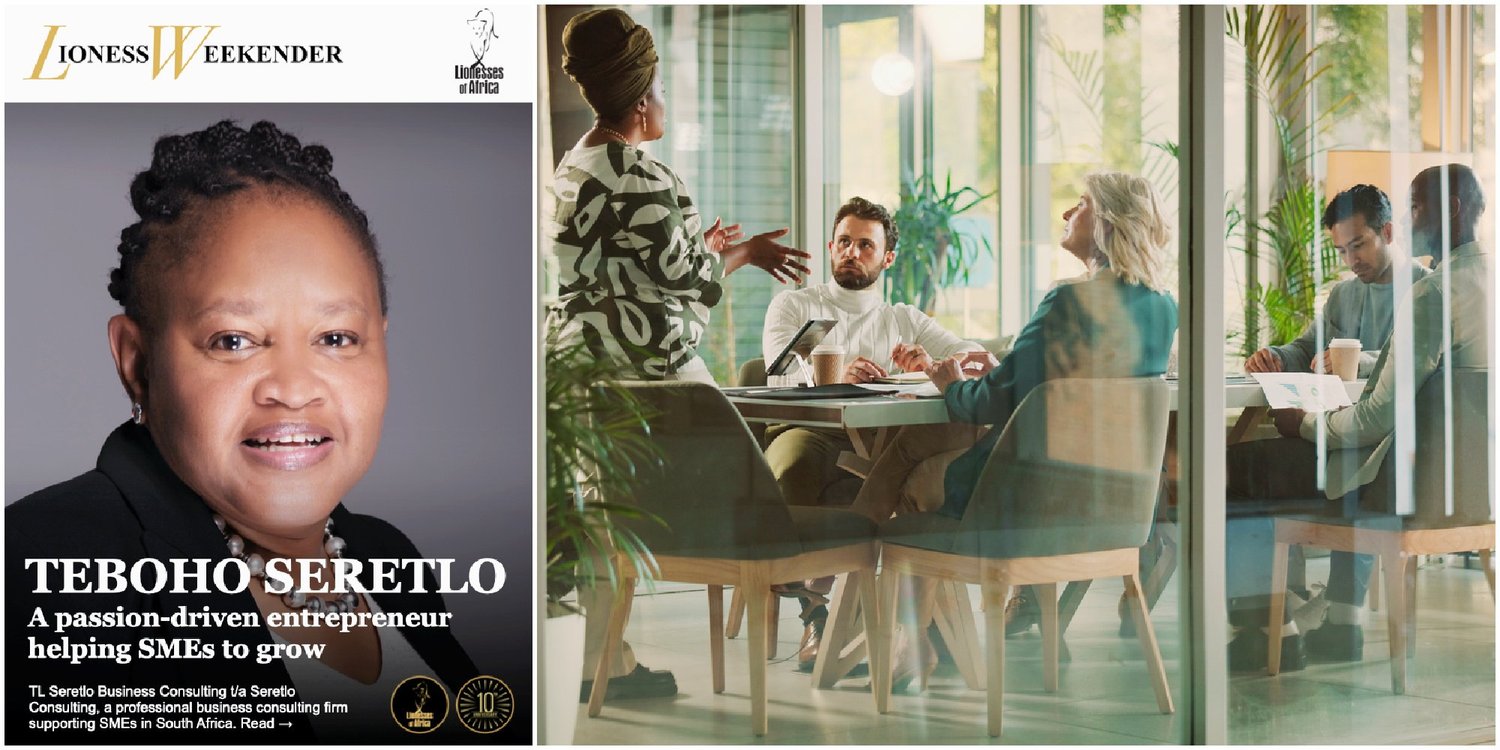 Teboho Seretlo, a passion-driven entrepreneur helping SMEs to grow ...