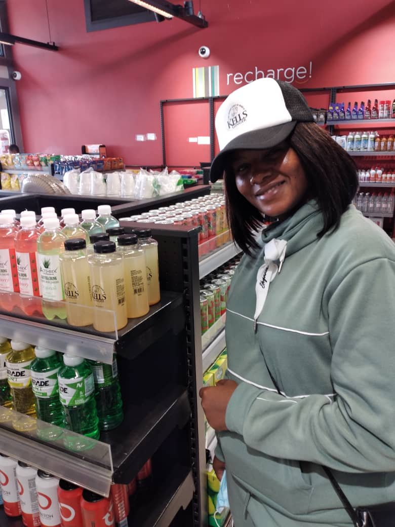 Kelebogile Phendu, a traditional ginger drink manufacturer in Botswana ...