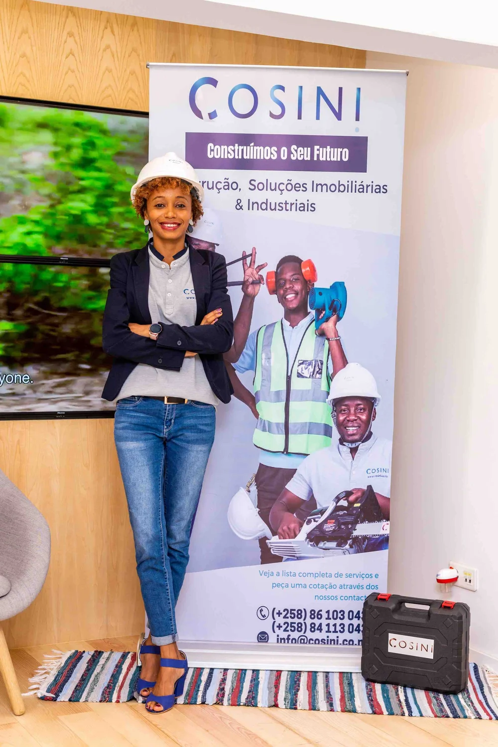 Silvia Ferreira, a Mozambican entrepreneur changing the world one brick ...